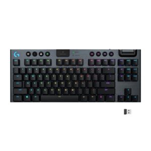 Logitech G Pro X Superlight Wireless Gaming Mouse - Black + G915 TKL Gaming Keyboard Bundle - Tactile