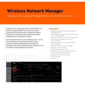 Sonicwall SonicWave 641 Wireless Access Point with 3YR Secure Wireless Network Management and Support License (NO POE) (03-SSC-0303)