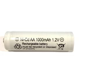 RELIGHTABLE AA Size NiCd AA 1000mAh 1.2V Rechargeable Batteries for Solar Lamp Solar Light (12-PCS AA 1000mAh)