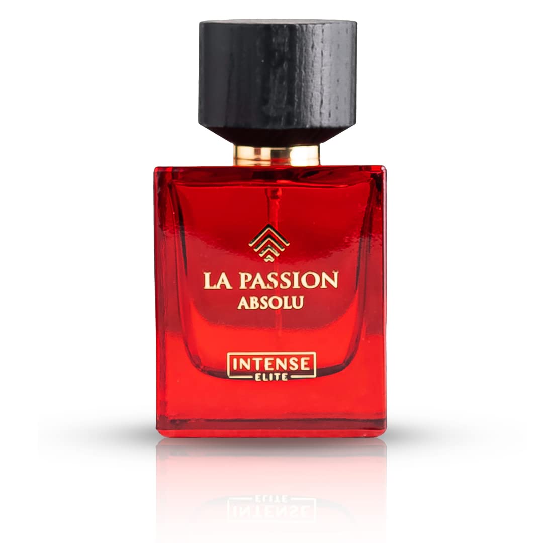 INTENSE ELITE La Passion Eau De Parfum For Women 100ML (3.4Oz) Arabian Perfumes For Women With Lemon, Orange, Mandarin & Lavandin Notes Long Lasting Perfume for Women