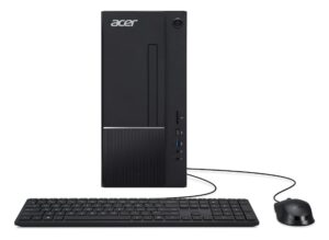 acer aspire tc-1770-ur11 desktop | 13th gen intel core i5-13400 10-core processor | 8gb 3200mhz ddr4 | 512gb m.2 2280 pcie gen 4 ssd | sd card reader | intel wi-fi 6e ax211 | windows 11 home,black