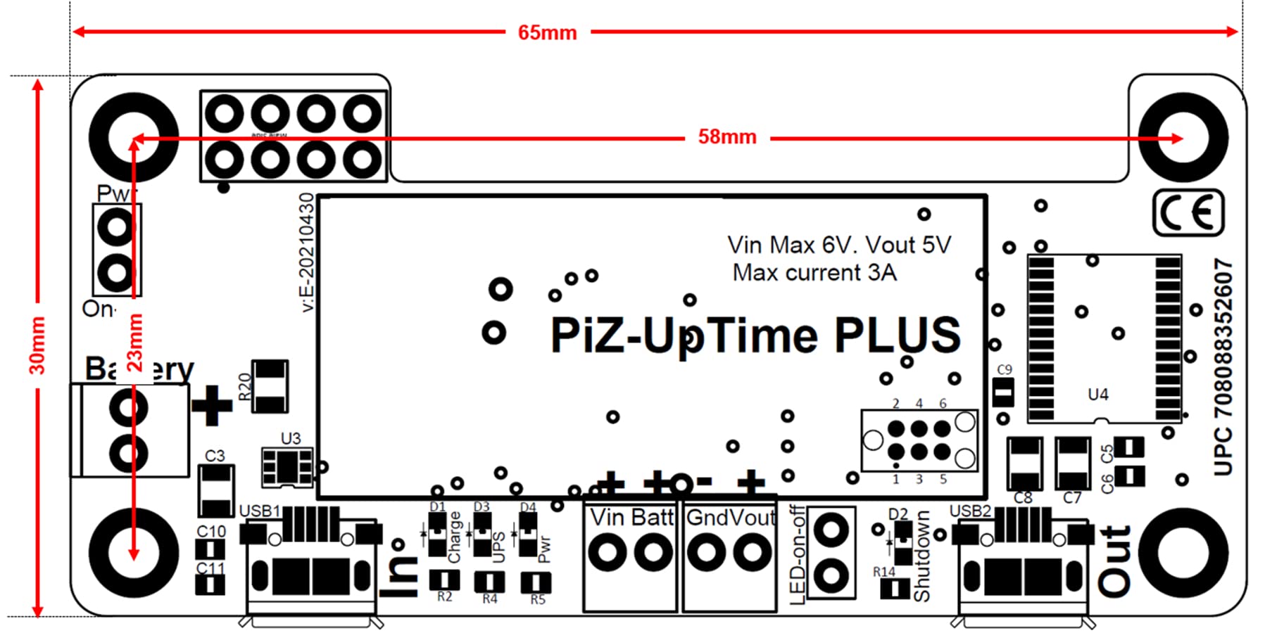 PiZ-UpTime Plus