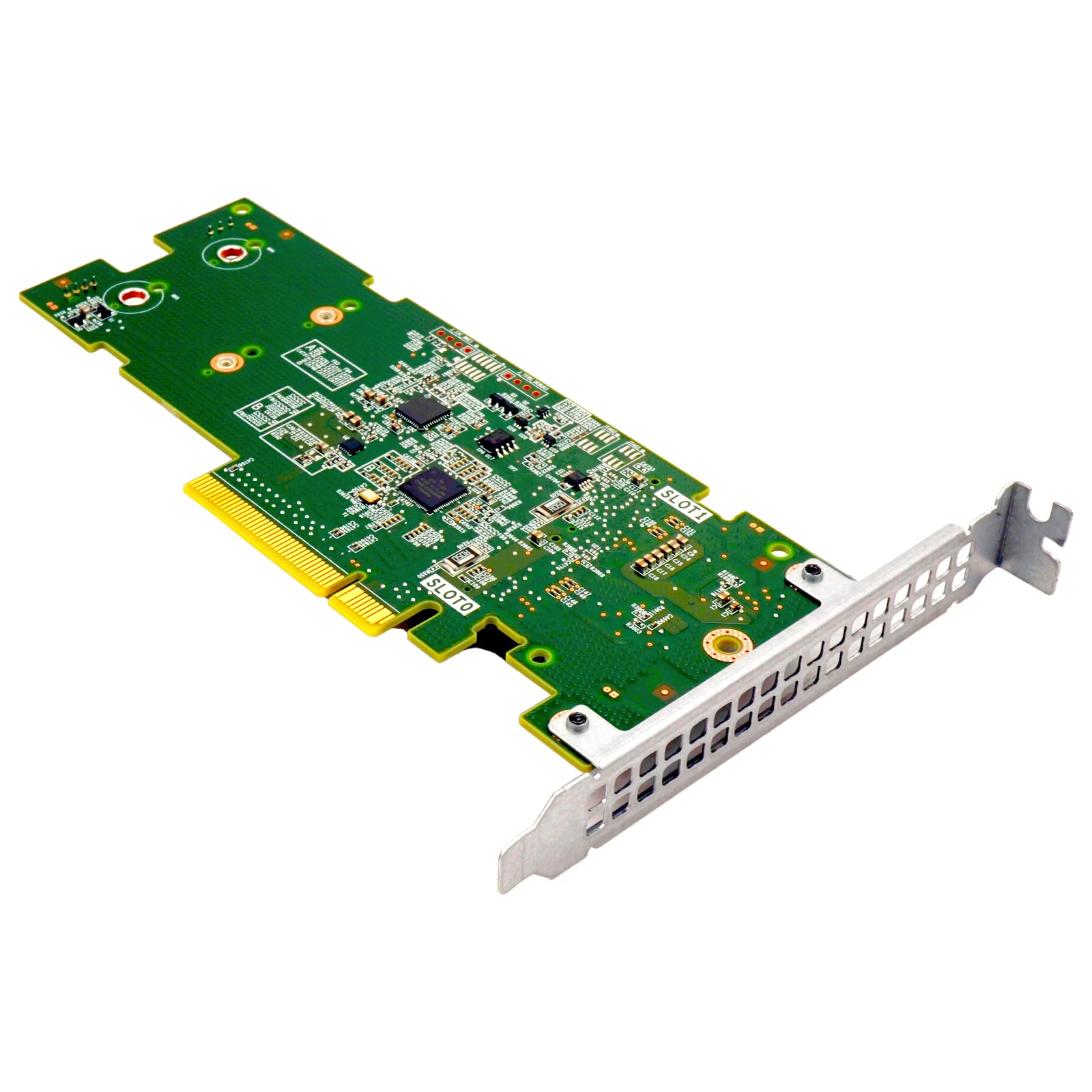 PCIE X8 to M.2 BOSS Adapter Card Replacement for Dell PowerEdge R740 7HYY4 07HYY4 Boot Optimized Storage 22x80（ SSD Not Included）