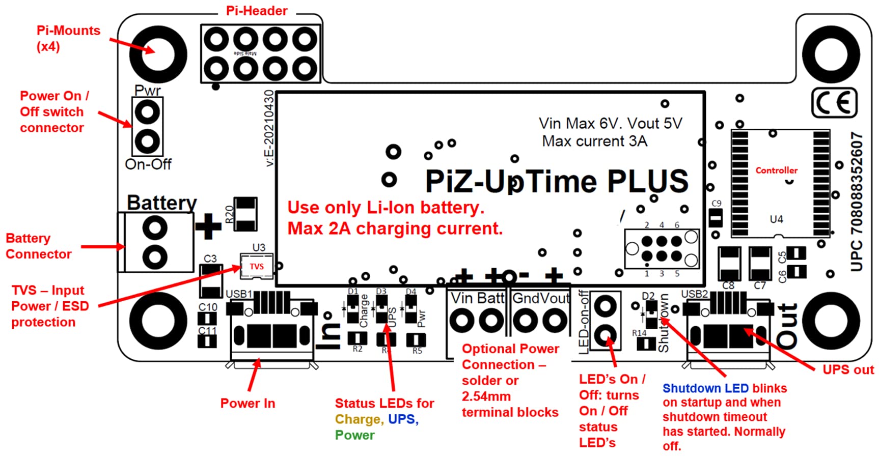 PiZ-UpTime Plus