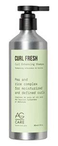 ag care curl fresh shampoo, 12 fl oz