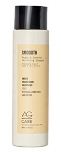 ag care smoooth coconut smoothing shampoo, 10 fl oz