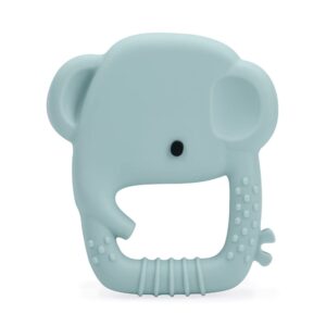 loulou lollipop wild silicone baby teether - elephant