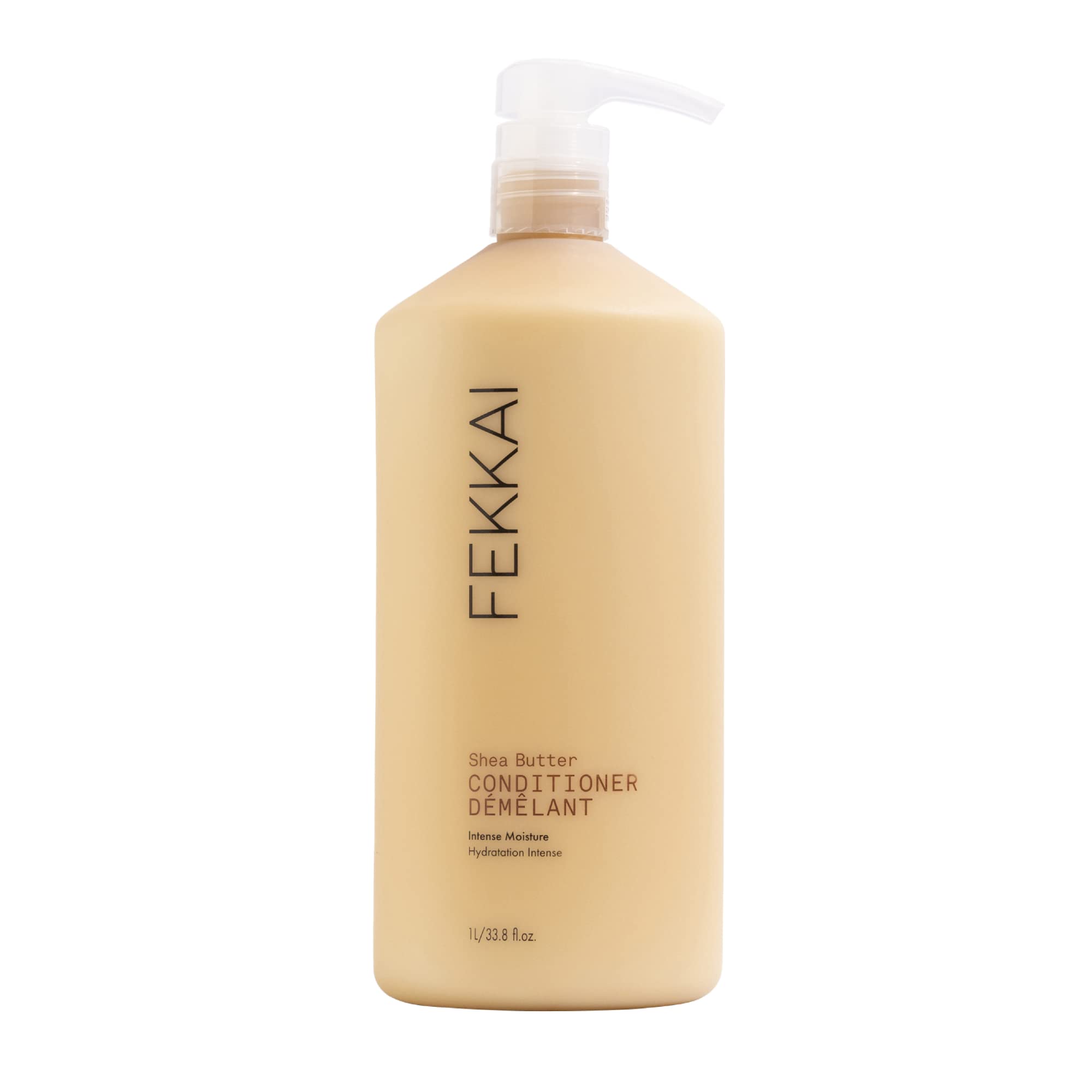 Fekkai Shea Butter Conditioner - 1 Liter - Moisturizes & Hydrates - Reduces Frizz by 61% Up to 12H - Free of Sulfates, Parabens, Phthalates - Vegan, Cruelty-Free