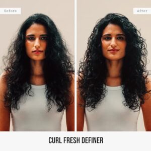 AG Care Curl Fresh Definer Silicone-Free Soft-Hold Styling Cream, 6 Fl Oz