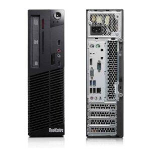 Lenovo ThinkCentre Business Desktop Computers, Quad Core i7-4770, 16GB RAM, 256GB SSD, DVDRW, Wireless Keyboard Mouse,AC8260 WiFi, Windows 10 Pro (Renewed)