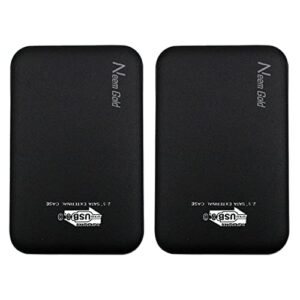 solustre 2pcs portable external hard mobile hard drive external hard drive usb3. 0 hard disk drive usb 3.