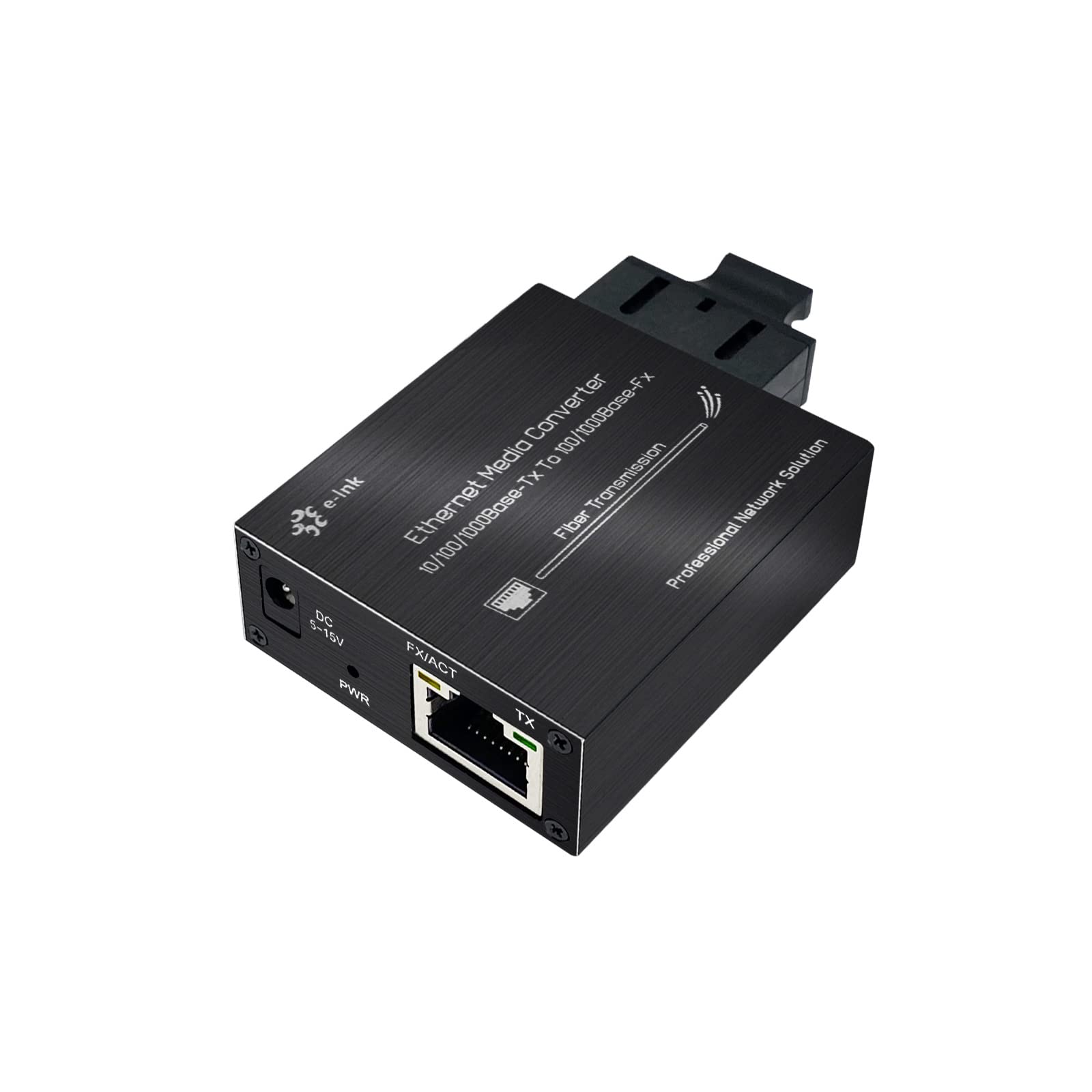 StarRoute Ultra Small Gigabit Fiber Media Converter，Duplex SC Single Mode 20km SM 1310nm，Random General/USB Power Port