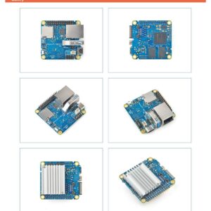 WayPonDEV NanoPi NEO3-LTS Mini Router Single Board Computer Rockchip RK3328 1GB Super Tiny ARM Board for IOT Smart Home Gateway Support FriendlyWrt Ubuntu (with Case and Heat Sink)