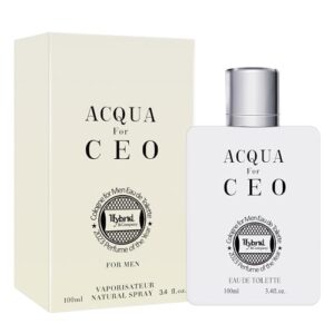 hybrid & company acqua for ceo men’s classic scent spray eau de perfume toilette 100 ml