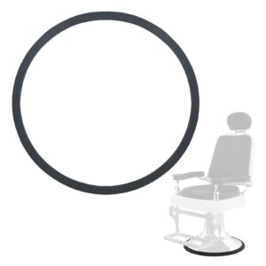 moyretty 22.8" salon chair rubber base ring, salon equipment floor protective rubber ring gasket,hydraulic styling