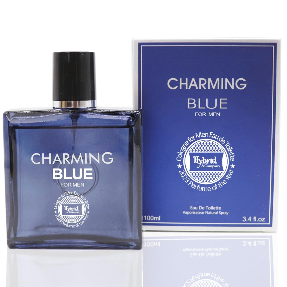 Hybrid & Company Charming Blue for men Men’s Classic Scent Perfume Eau De Toilette Spray 100 ML