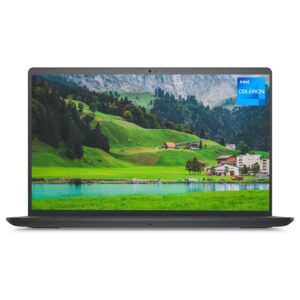 dell newest inspiron 3510 laptop, 15.6 hd display, intel celeron n4020 processor, 8gb ddr4 ram, 128gb pcie ssd, webcam, hdmi, bluetooth, wi-fi, windows 11 home, black