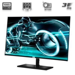 TechMagnet Computer Desktop PC, Core i5, Siwa 8, 16GB RAM, 128GB SSD Boot + 2TB HDD, 22 Inch Monitor, RGB Keyboard Mouse, XL Cheatsheet Desk Pad, RGB Speaker with Webcam, WiFi, Win 11 Home (Renewed)