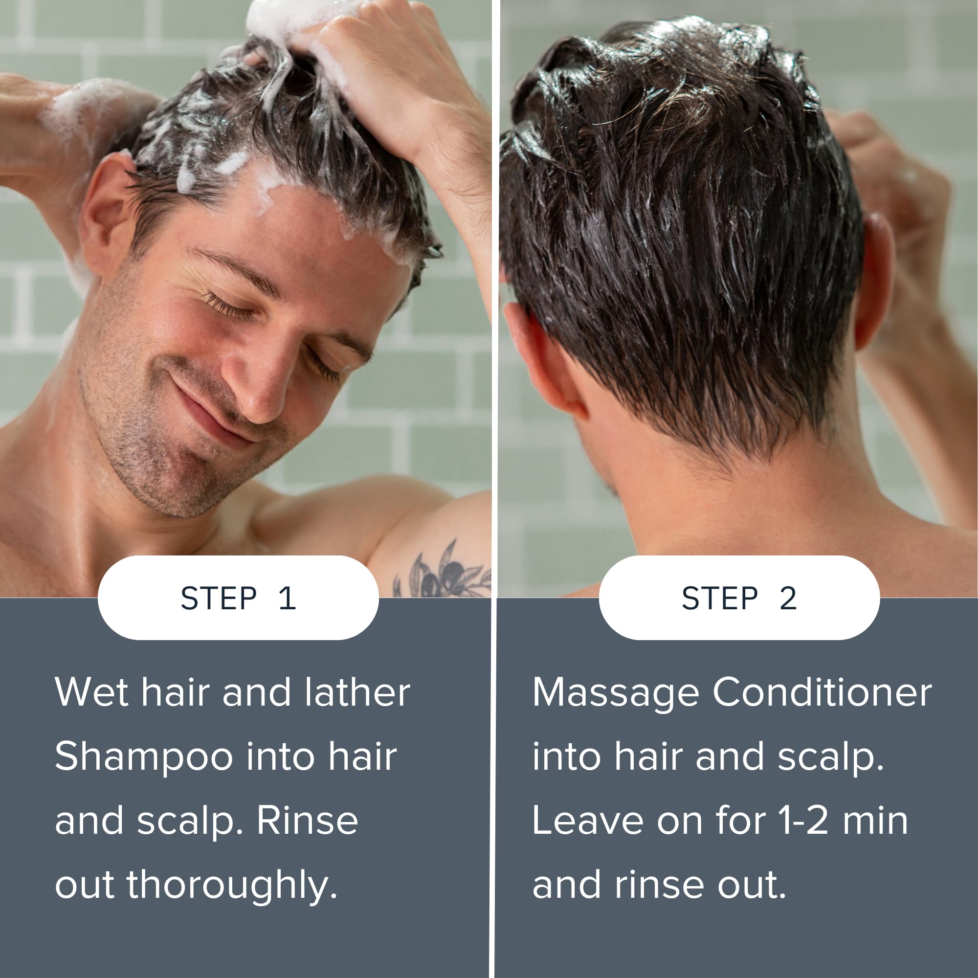 CARDON Hair Growth Set - Strengthening Shampoo and Conditioner for Men, Boost Hair Growth and Prevent Thinning, Korean Haircare for Healthy Scalp and Deep Conditioning (2 Bottles)