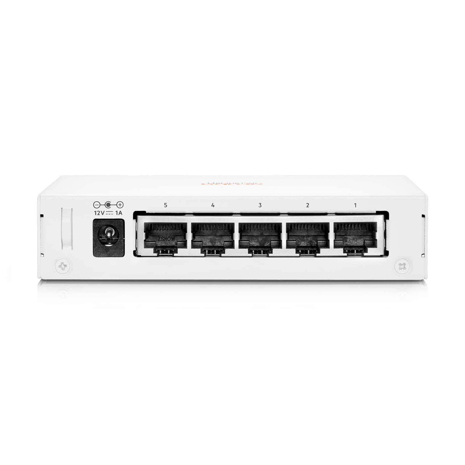 HPE Networking Instant On Switch Series 1430 5-Port Gb Unmanaged Layer 2 Ethernet Switch | 5X 1G | Fan-Less | US Cord (R8R44A#ABA)