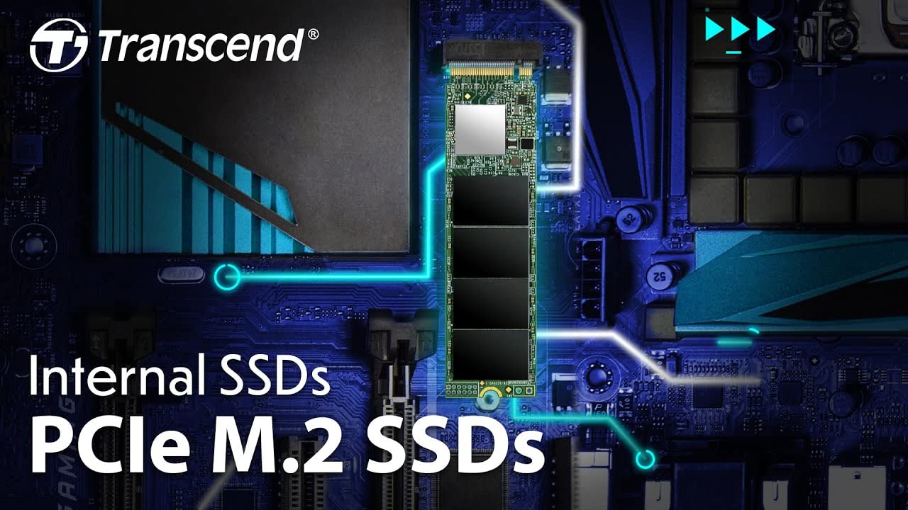 Transcend PCIe M.2 SSD (2280) 2TB NVMe PCIe Gen3 x4 3D TLC TS2TMTE110S