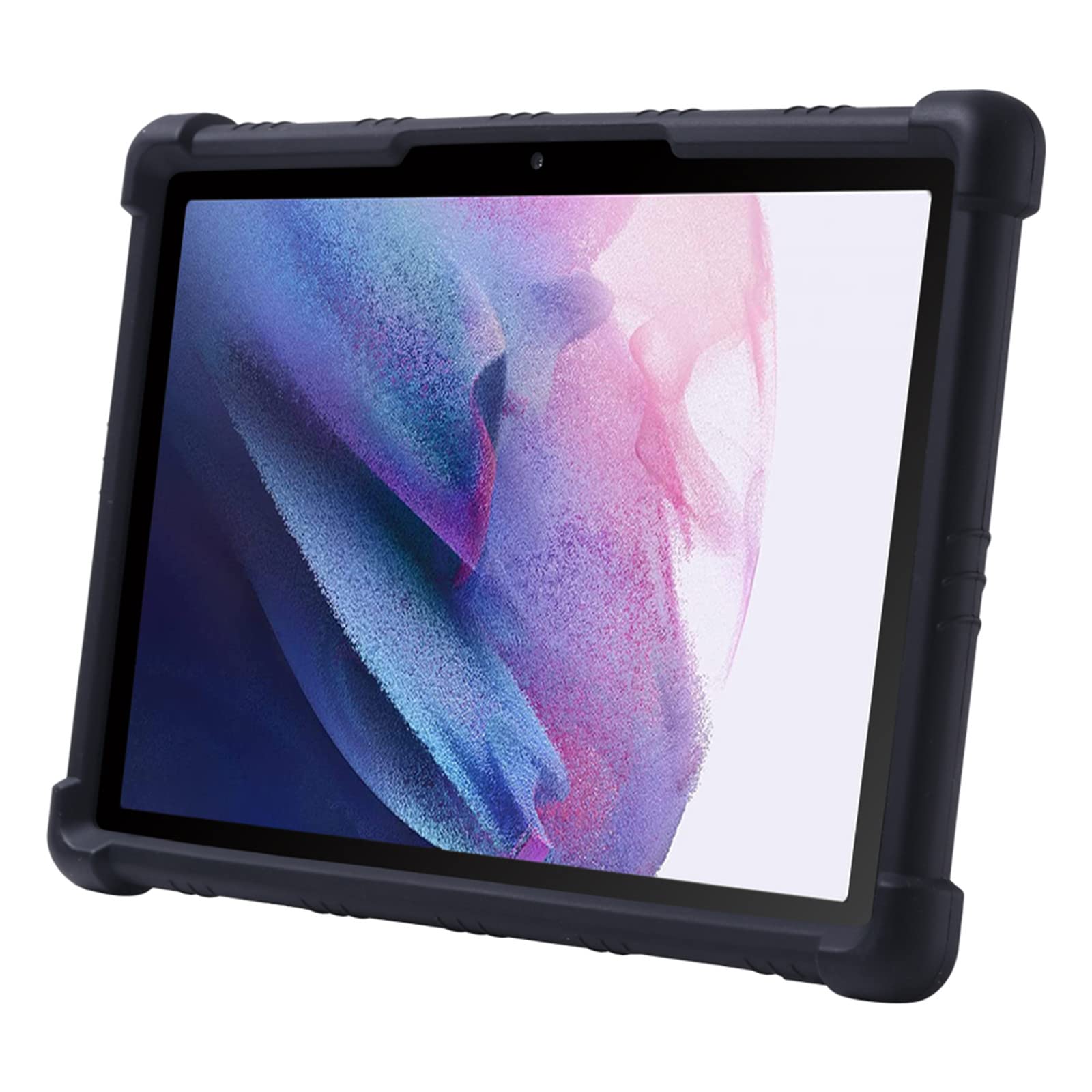 HminSen Case for MB1001 Tablet 10.1,Kids Friendly Silicone Case for Moderness MB1001/Okaysea 10.1 Tablet,for OUZRS TAB-M1/DOOGEE T10/T10S Tablet 2023 /HAPPYBE/ANYLAKE/Velorim/CZZ/ZZB 10 inch (Black)