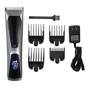 bestbomg home barber hair trimmer with precision blades heavy duty motor led display