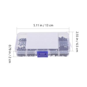 Mobestech 1 Set Machine Screw Tapping Laptop Flat Self-Tapping Caps Computer Countersunk Head