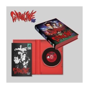 dreamus shinee key gasoline 2nd album vhs version cd+folding poster on pack+booklet+postcard+collector card set+photocard+tracking, blue