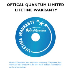 Optical Quantum Music Digital Audio Blue AZO CD-R Logo Top 700MB 52x, 100 Discs - Blank CDs for Music, CD-R Blank Discs 100 Pack, Writable CDs for Burning Music