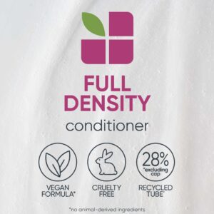 Biolage Full Density Thickening Conditioner | Moisturizes & Adds Fullness | With Biotin | For Thin & Fine Hair Types | Vegan | Cruelty-Free | 33.8 Fl. Oz