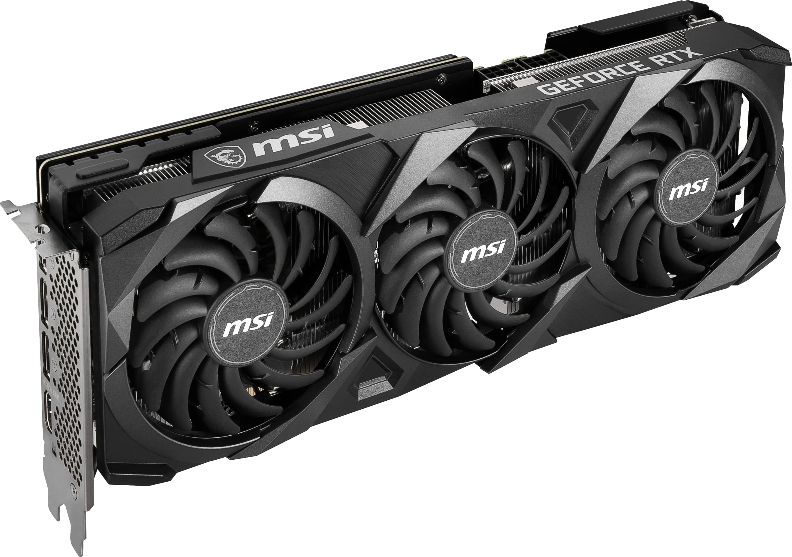 MSI Gaming GeForce RTX 3070 LHR 8GB GDRR6 256-Bit HDMI/DP Nvlink Triple Torx Fan 3 Ampere Architecture OC Graphics Card (RTX 3070 Ventus 3X Plus 8G OC LHR)