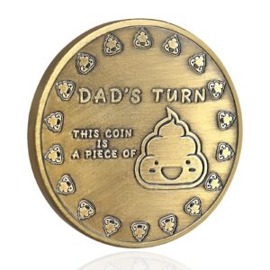 New Parent Decision Coin Funny Pregnancy Gifts for First Time Moms Dads Cute New Parents Gift for Couples Mommy Daddy Women Men Christmas Birthdays Gift