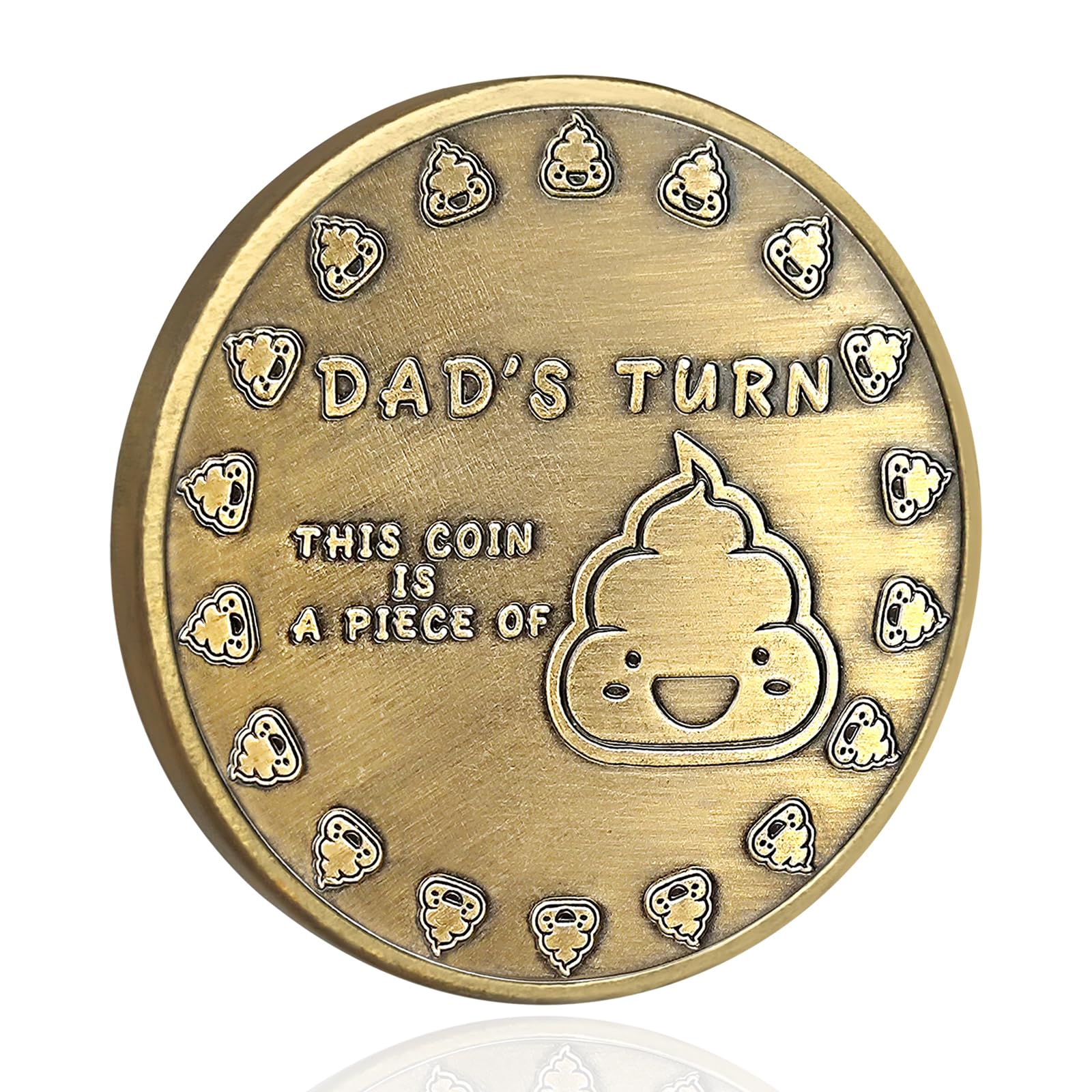 New Parent Decision Coin Funny Pregnancy Gifts for First Time Moms Dads Cute New Parents Gift for Couples Mommy Daddy Women Men Christmas Birthdays Gift