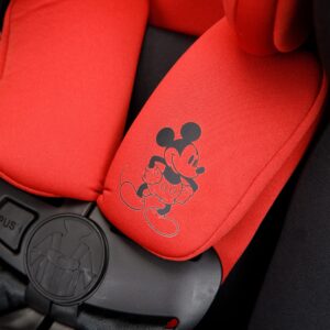 Disney Baby Pria All-in-One Convertible Car Seat, All-in-One Seating System: Rear-Facing, from 4-40 pounds; Forward-Facing to 65 pounds; and up to 100 pounds in Booster Mode, Mickey