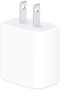 usb-c 20w power adapter, wall charger box compatible with iphone, ipad. cube plug for charging cable