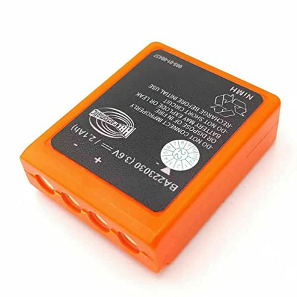 (Pack of 4) HBC Remote Control Rechargeable Battery BA223030 3.6V 2100mAh for Crane Remote Control