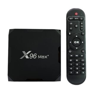 X96 Max Plus Android TV Box Amlogic S905X3 Android 9.0 Quad Core 4GB 32GB 2.4G/5G Dual WiFi BT4.0 4K HDR Box USB 3.0 LAN 1000M