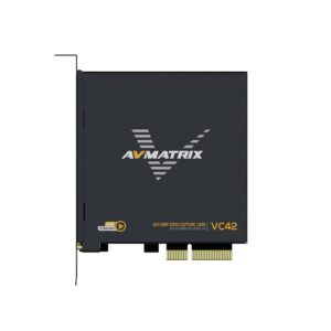 avmatrix vc42 4-ch hdmi pcie capture card hdmi 1.4 simultaneous input and capture