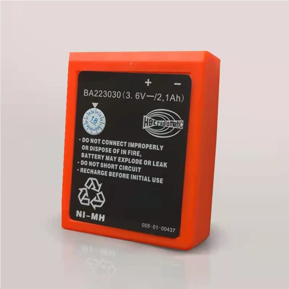 (Pack of 4) HBC Remote Control Rechargeable Battery BA223030 3.6V 2100mAh for Crane Remote Control