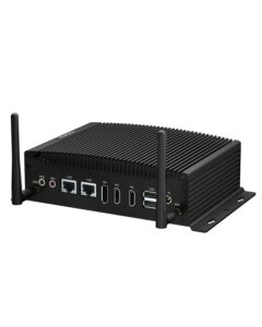 venoen fanless mini pc, industrial pc, core i5 8260u, w11 pro, 3-display, 2x hd, dp, gpio, rs232/485 com, dual lan, m.2 wifi ac, bt4.2, 4g model slot, raid, auto power on, 16gb ram 512gb m.2 ssd