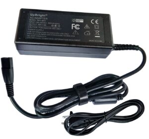 upbright 2-prong 15v 3a ac/dc adapter compatible with brookstone max 2 max2 b-hhp-650j cordless neck black percussion massager pp-bhhp-650j 3ye switching model no: gq48-150300-au power supply charger