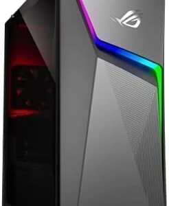 ASUS Newest ROG Strix GL10 Premium Gaming Desktop | AMD Ryzen 5 3600X | 32GB RAM | 1TB SSD | NVIDIA GeForce GTX 1660TI | Gray | Windows 10 | with HDMI Cable Bundle