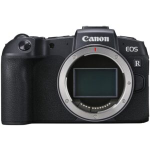 Canon EOS RP Mirrorless Digital Camera (Body Only) (3380C002), 64GB Memory Card, Case, Corel Photo Software, LPE17 Battery, External Charger, Card Reader, Flex Tripod + More (Renewed)