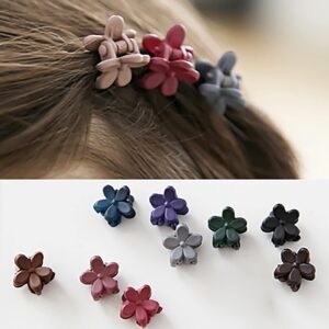 100 piece mini hair clips for girls,cute candy colors flower hair pins for toddlers bangs kids children and women hair bangs little clips accessories