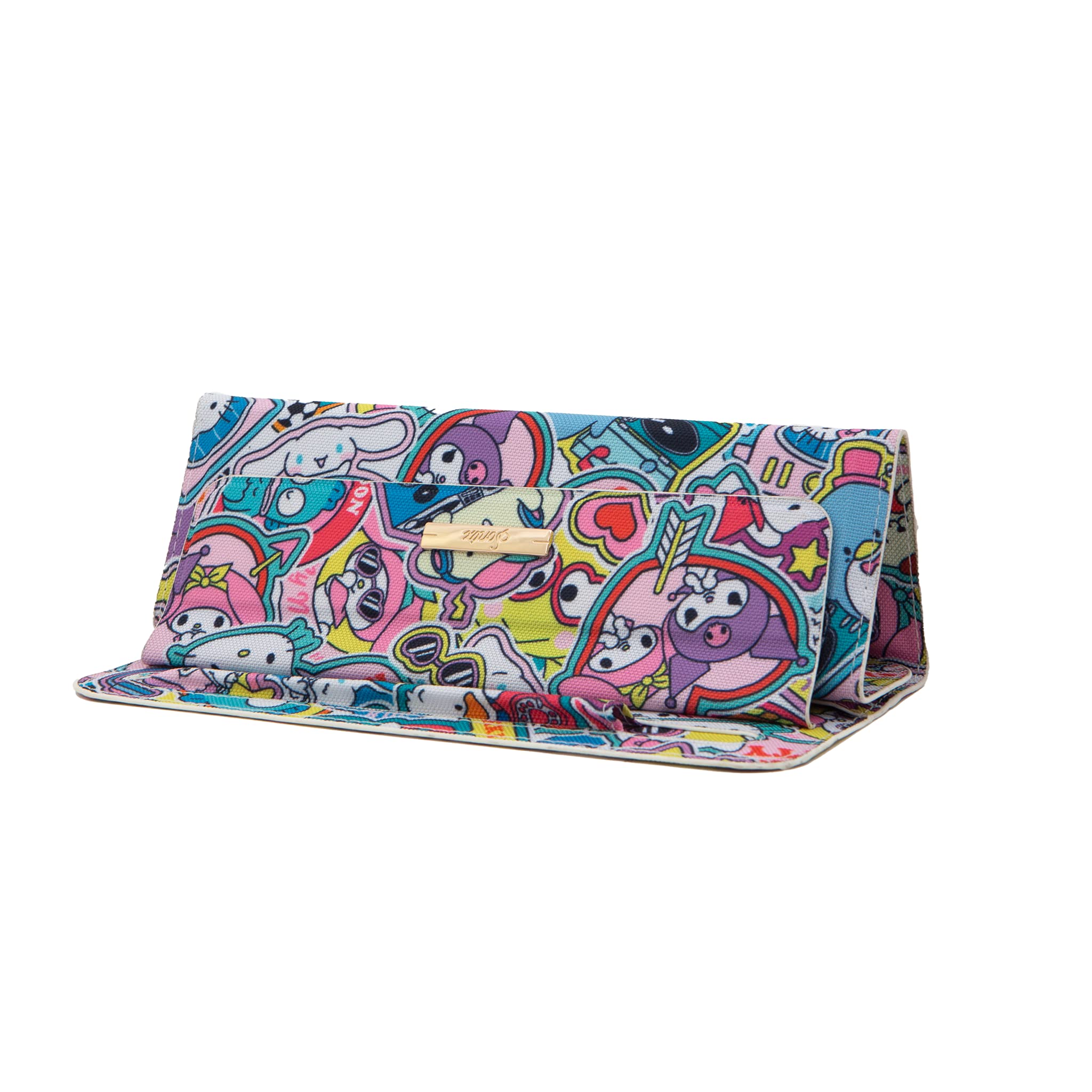 Sonix x Sanrio Sleeve, Foldable Case and Stand Compatible with iPad and Tablet Devices (Hello Kitty and Friends Sticker Party)