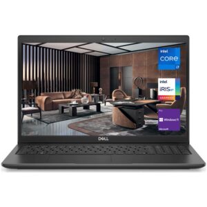 dell 2022 newest latitude 3520 15.6" fhd business laptop, intel core i7-1165g7, 64gb ddr4 ram, 1tb pcie ssd, webcam, hdmi, wi-fi 6, windows 11 pro, black