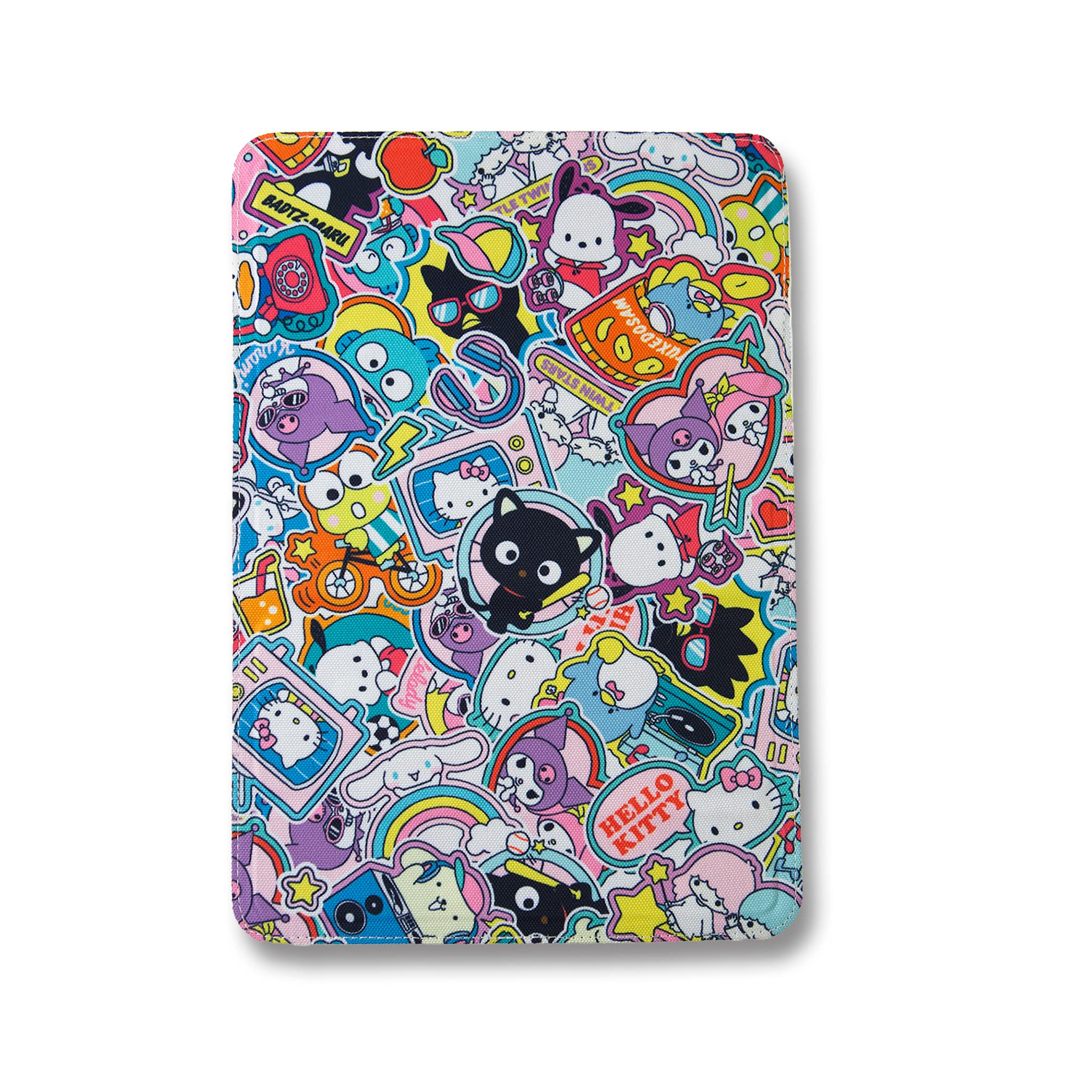 Sonix x Sanrio Sleeve, Foldable Case and Stand Compatible with iPad and Tablet Devices (Hello Kitty and Friends Sticker Party)