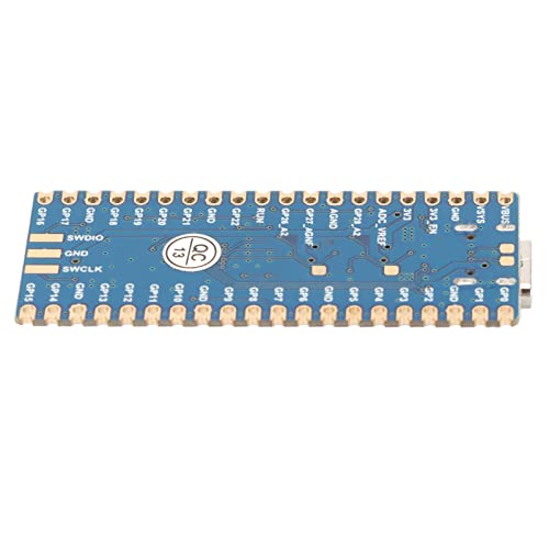 Development Board, PCB Material Type C Interface Stamp Hole Design 26 Pins RP2040 Plus Development Board for Computer