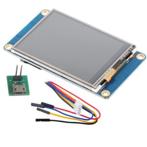 diymalls nextion 7 inch hmi display resistive touch screen 5v tft lcd 800x480 for arduino esp32 development board (nx8048t070)